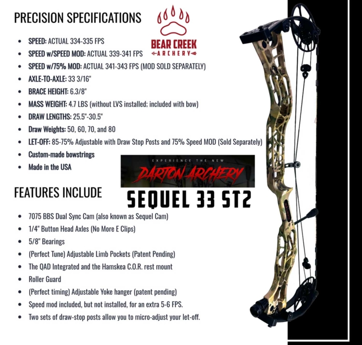 2026 New Darton Bows - In-Stock Custom Bows