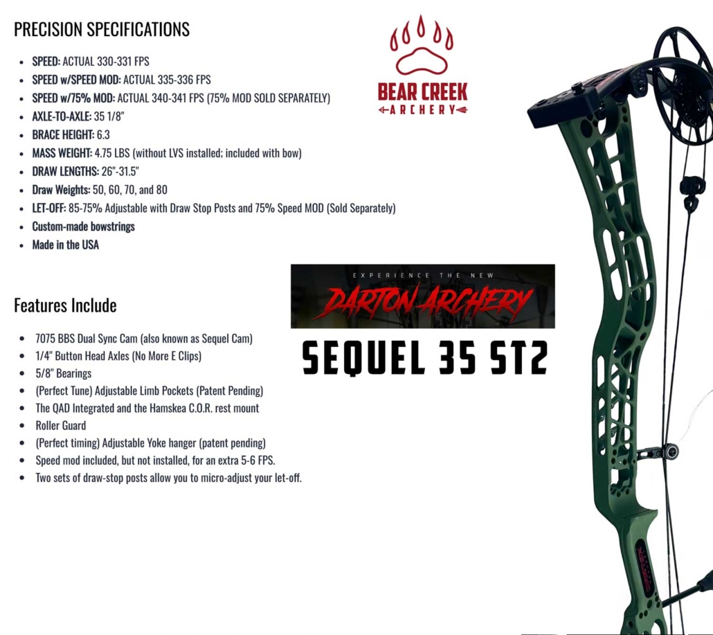 2026 New Darton Bows - In-Stock Custom Bows