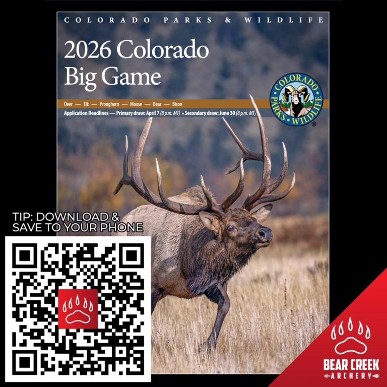 Colorado Big Game Brochure 2026 – Bear Creek Archery